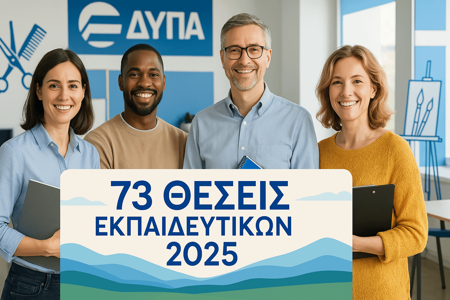 "ΔΥΠΑ: 73 Θέσεις Εκπαιδευτικών 2025 - Οδηγός